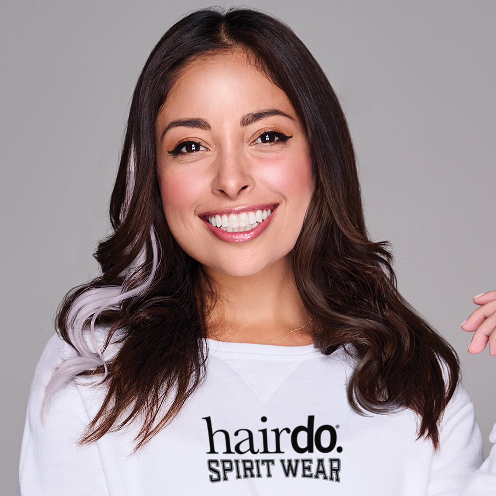 SW 2PC WAVY CLIP-IN COLOR - RED 201 & CREAM 663 - Hairdo USA