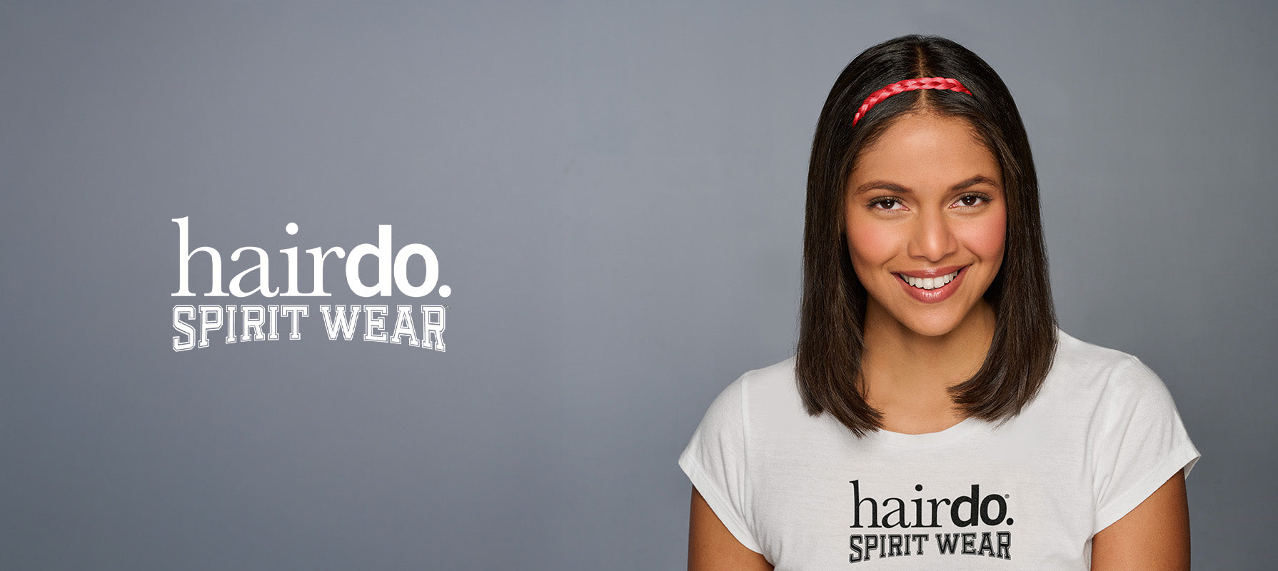 Spirit Wear Braided Headband – Team Color Hair Accessory | Hairdo USA