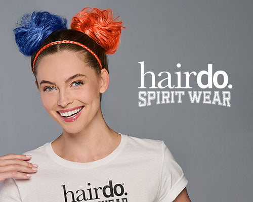 Spirit Wear Hair Wrap – Game Day Color Hair | Hairdo USA